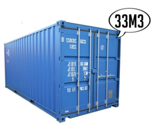 Location Conteneur 33 m3 / 20 pieds | Allomat